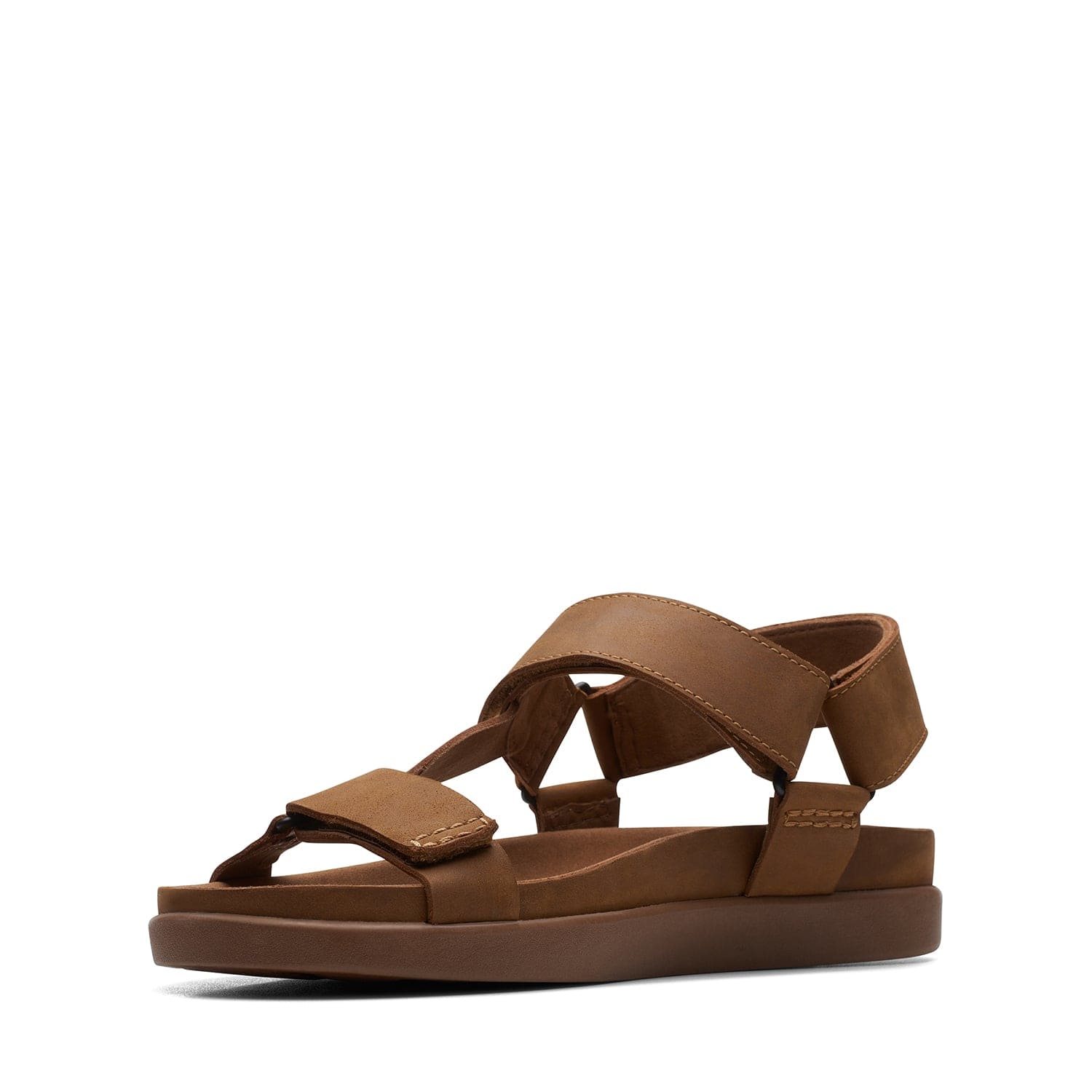 Clarks Sunder Range - Sandals - Tan Leather - 261718887 - G Width (Sta ...