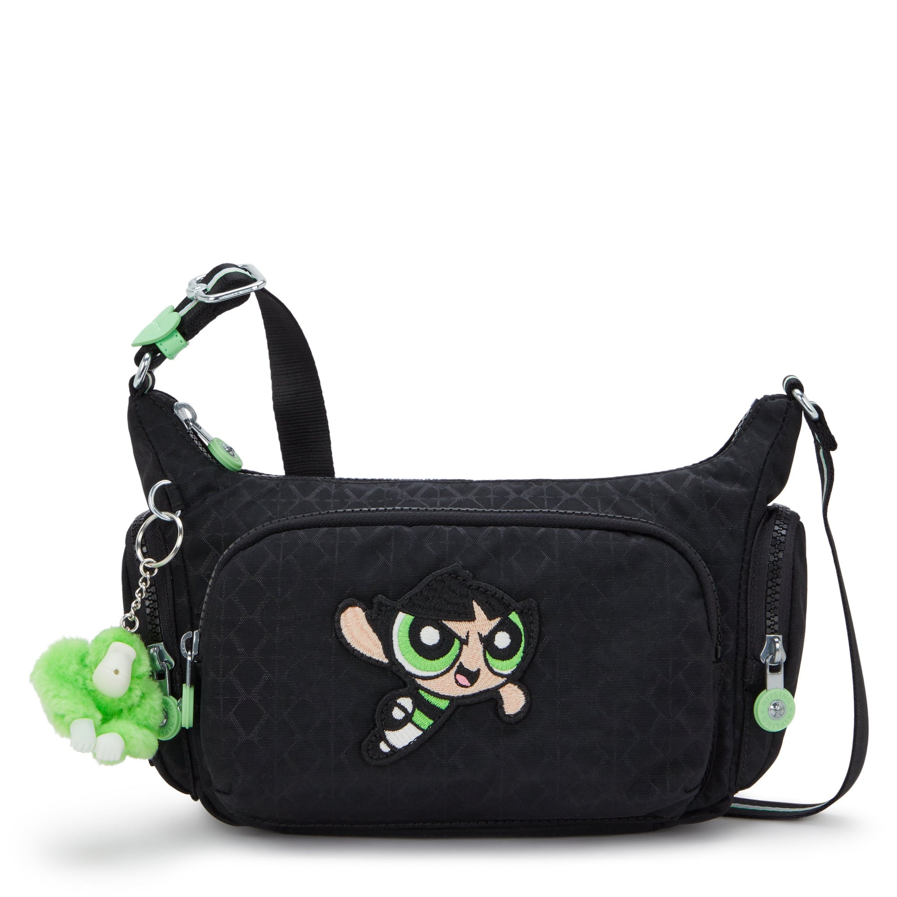 Kipling Gabbette S Powerpuff Girls Green Small Crossbody I8124-1PF ...