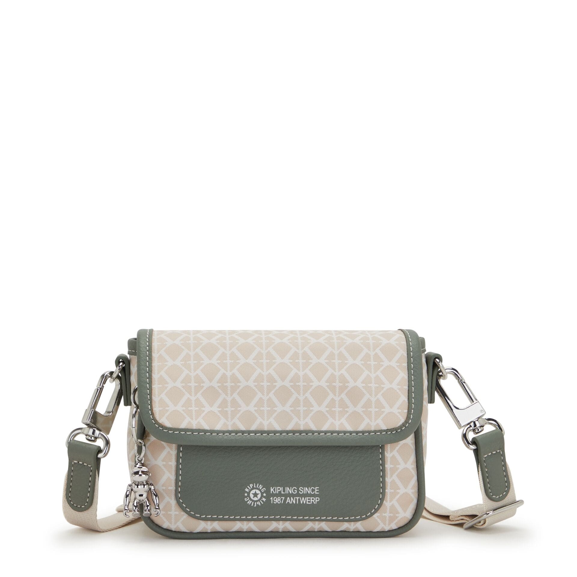 KIPLING-Inaki S-Small crossbody (with removable shoulderstrap)-Signatu ...
