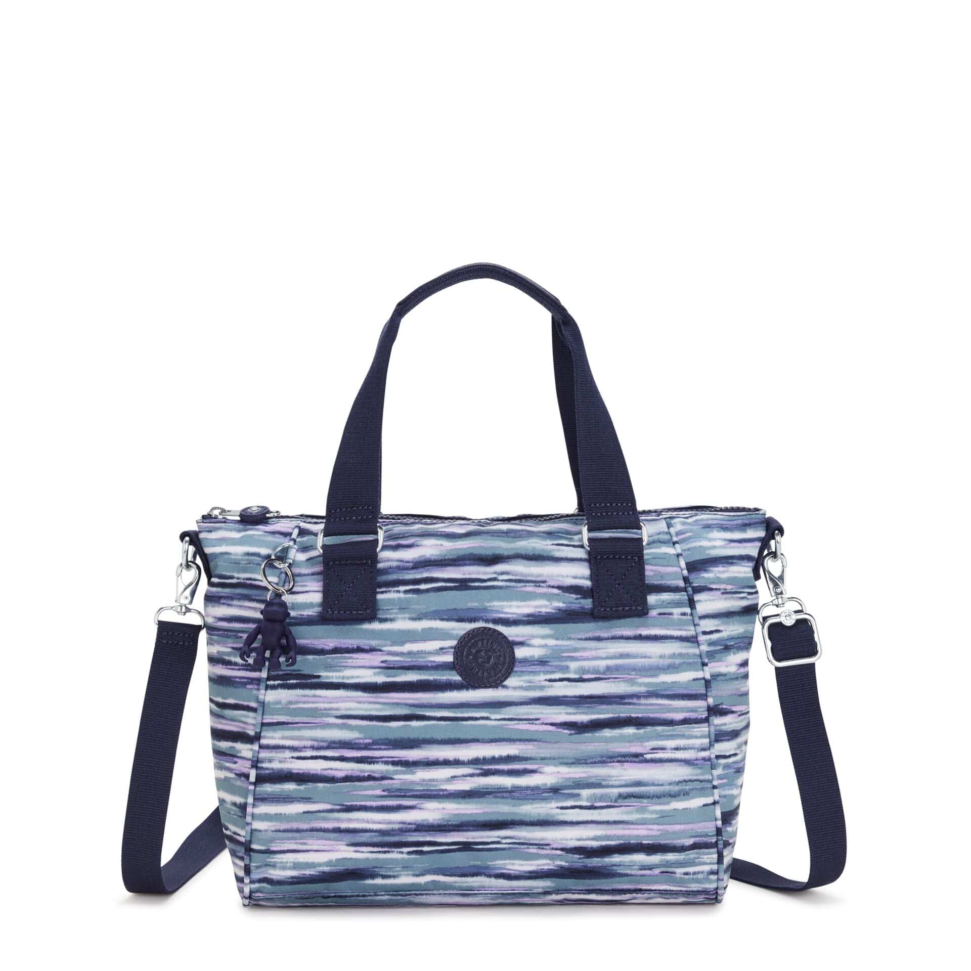 KIPLING-Amiel-Medium handbag (with removable shoulderstrap)-Brush Stri ...