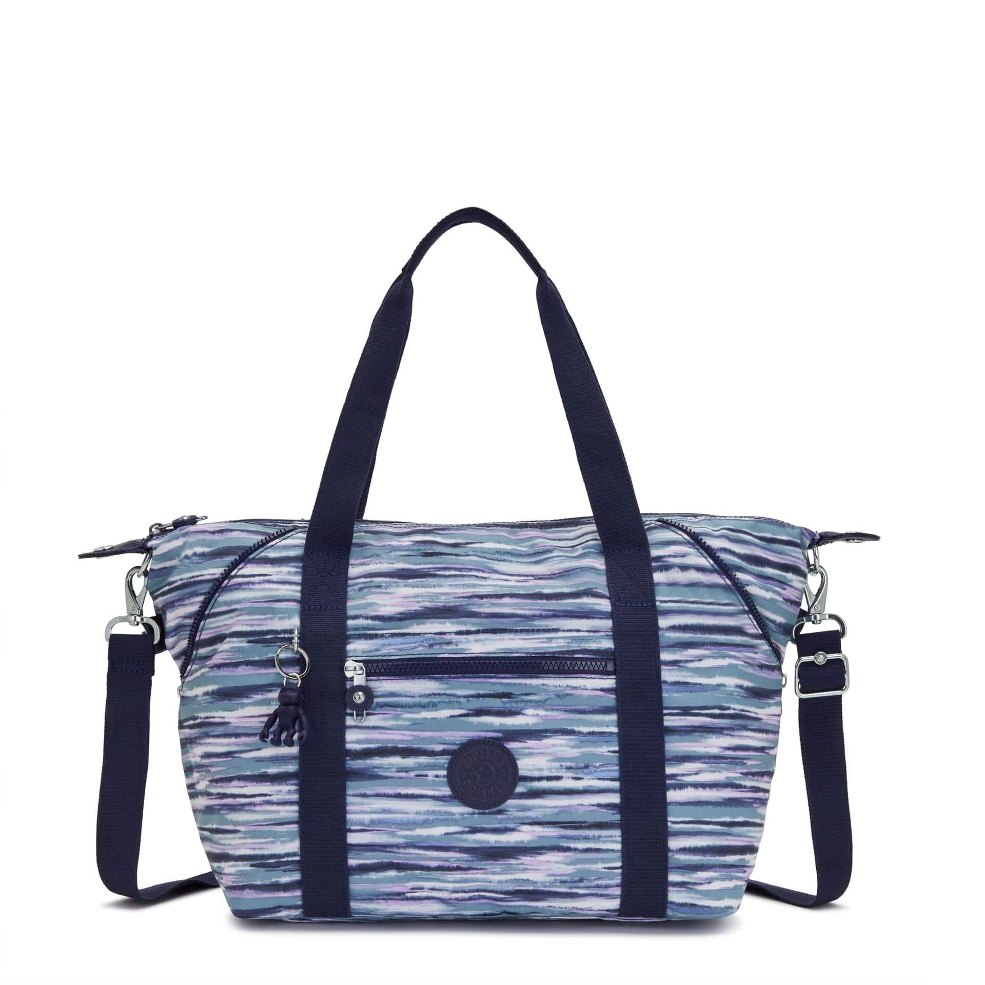 KIPLING-Art-Medium Tote-Brush Stripes-I5991-W66 – Jashanmal Bahrain