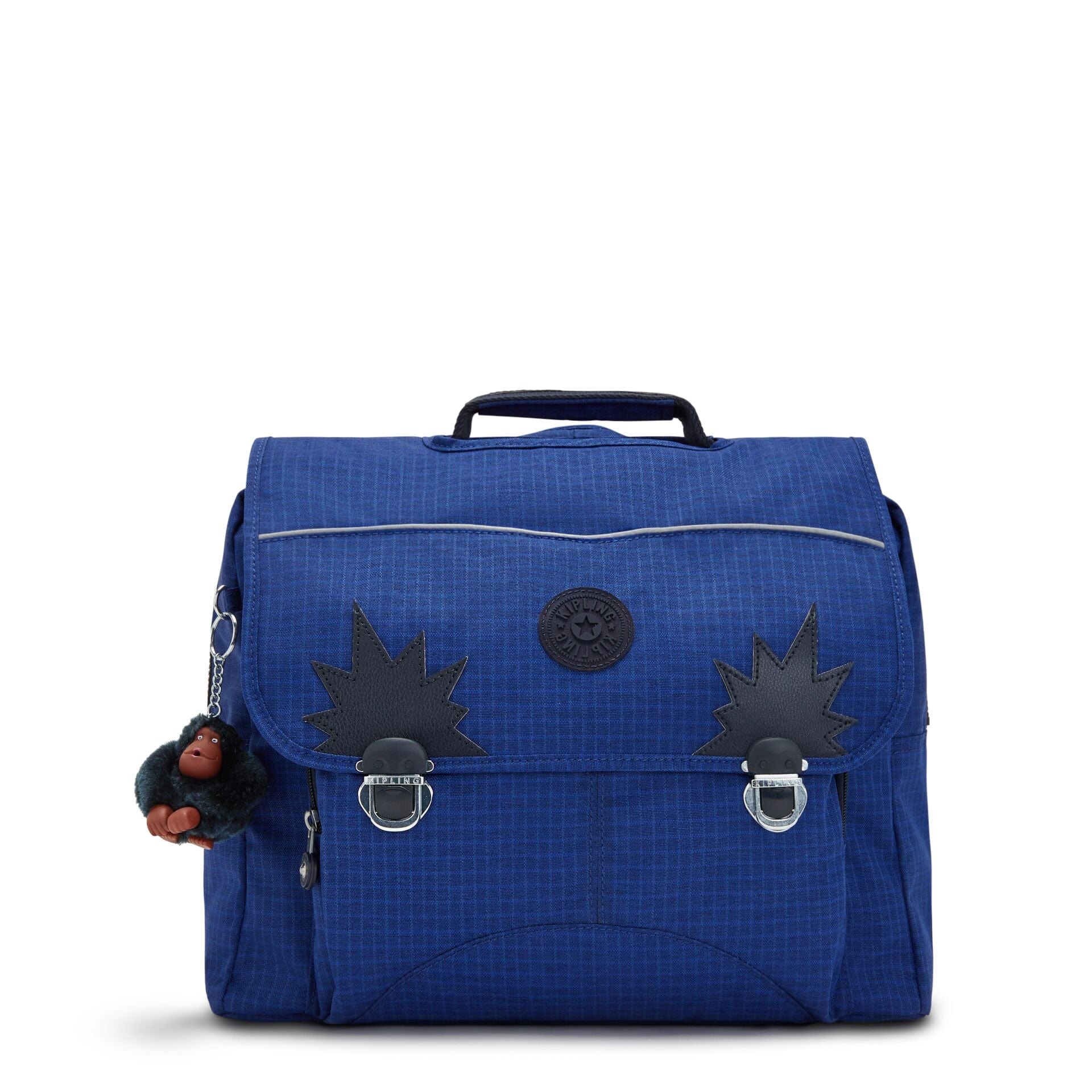 KIPLING-Iniko-Medium backpack (with laptop protection)-Worker Blue Rs ...