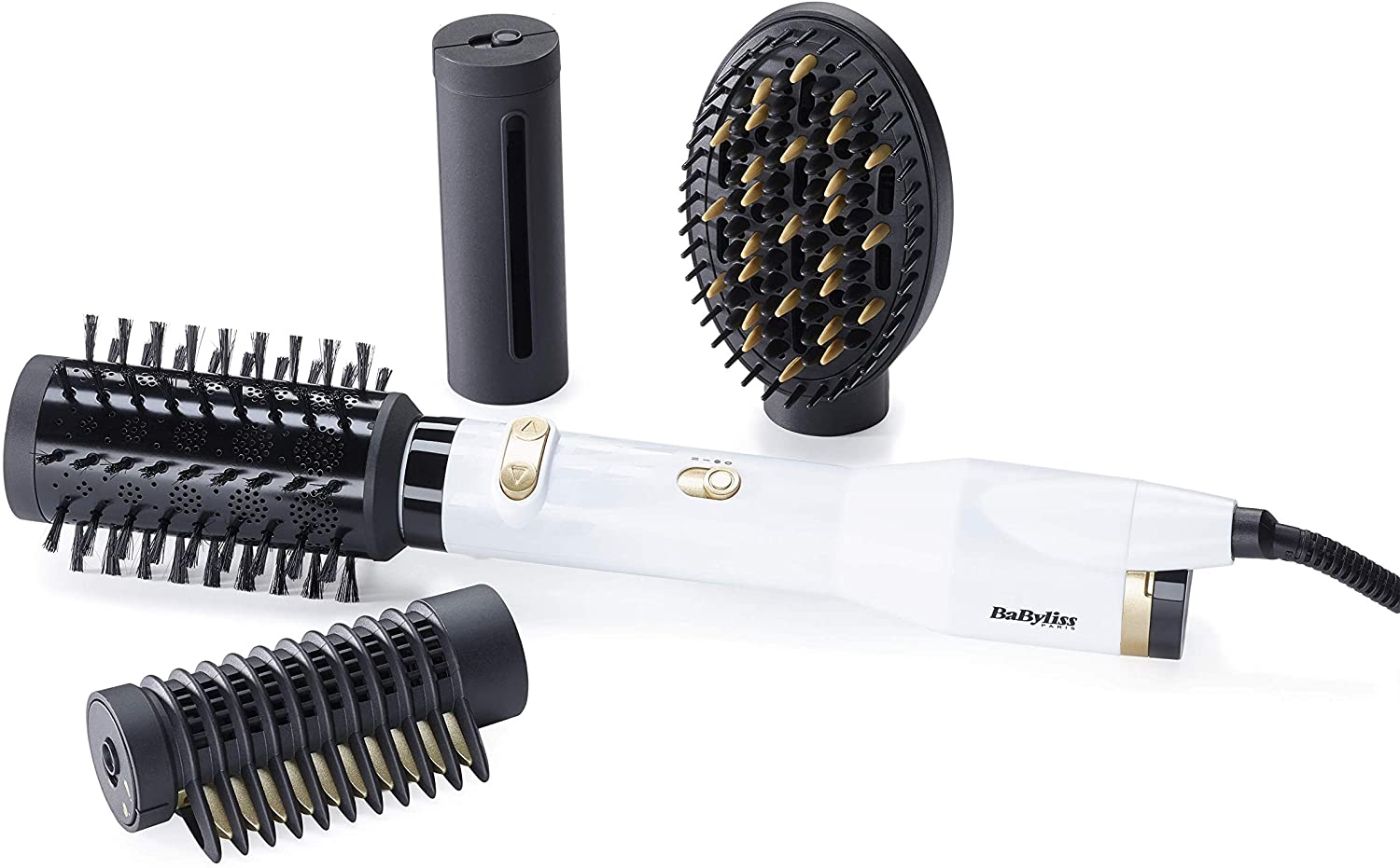 Buy BaByliss AS545SDE,Sensitive Spinning Airbrush w/4 Accessories ...