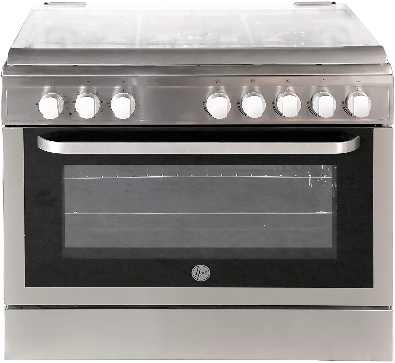 Buy Hoover 90X60 Full Gas Cooker, Steel – Jashanmal Bahrain