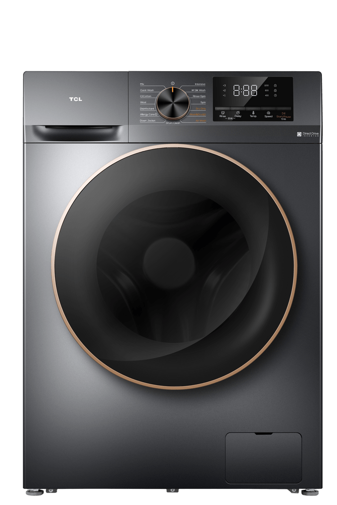 TCL 10KG/6KG Inverter Motor 1200Rpm Front Loading Washer Dryer C210WDG ...