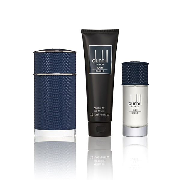 Dunhill Racing Blue 2022 Gift Set (100Ml Edp + 30Ml Edp + 90Ml Shower ...