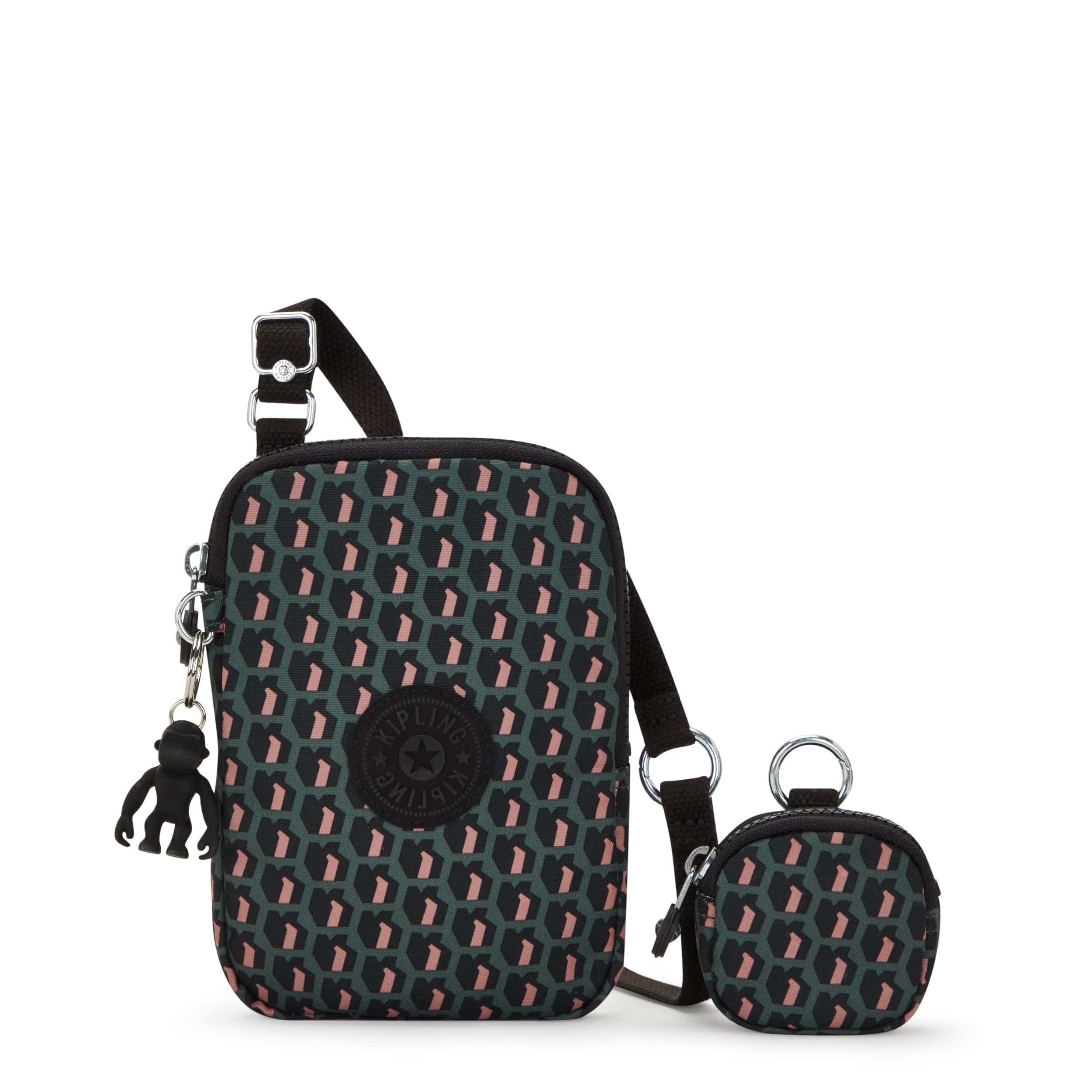 Kipling-Elvin-Phone Bag (With Extra Pouch)-3D K Pink-I7518-E1A ...