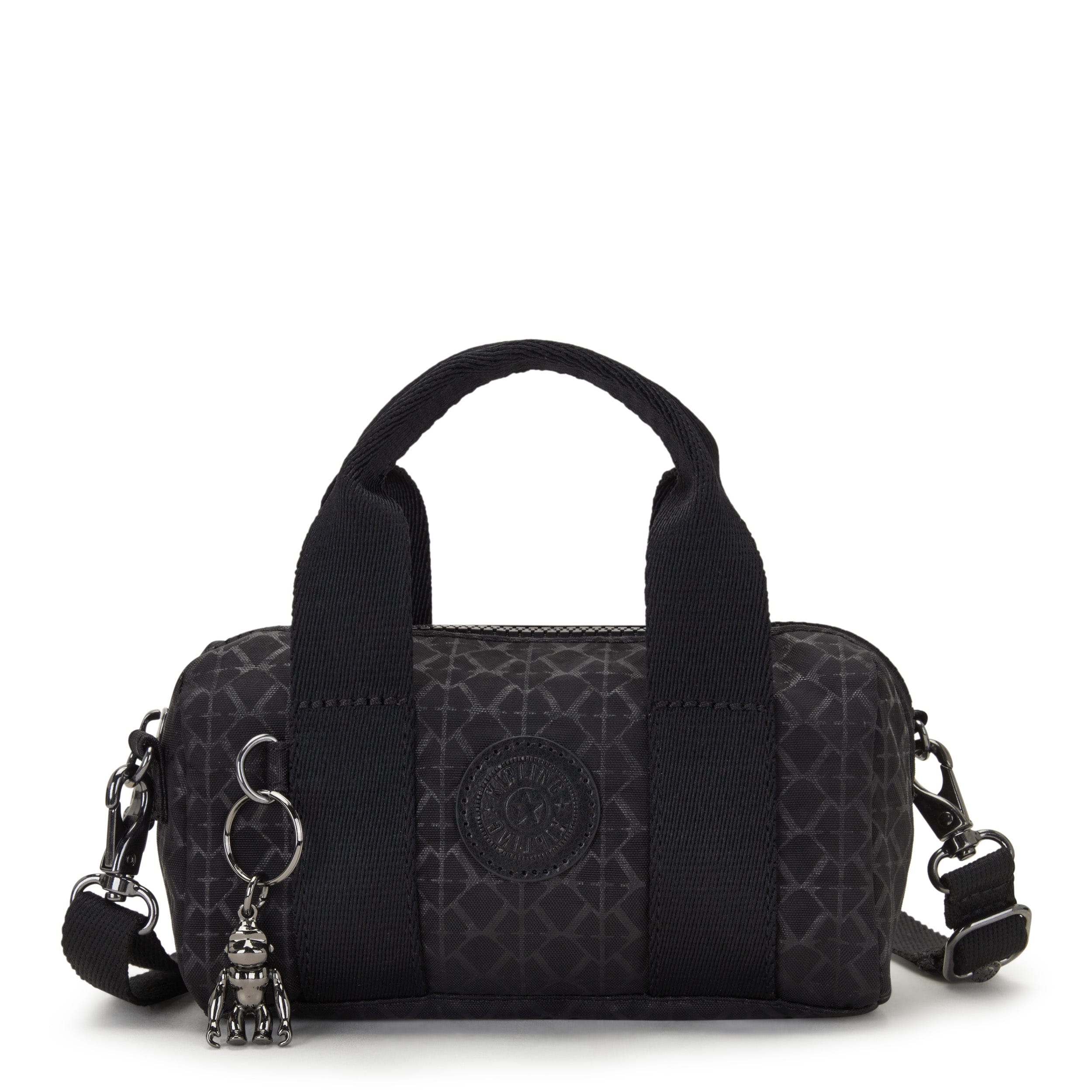 Kipling-Bina Mini-Small Handbag (With Detatchable Straps)-Signature Em ...